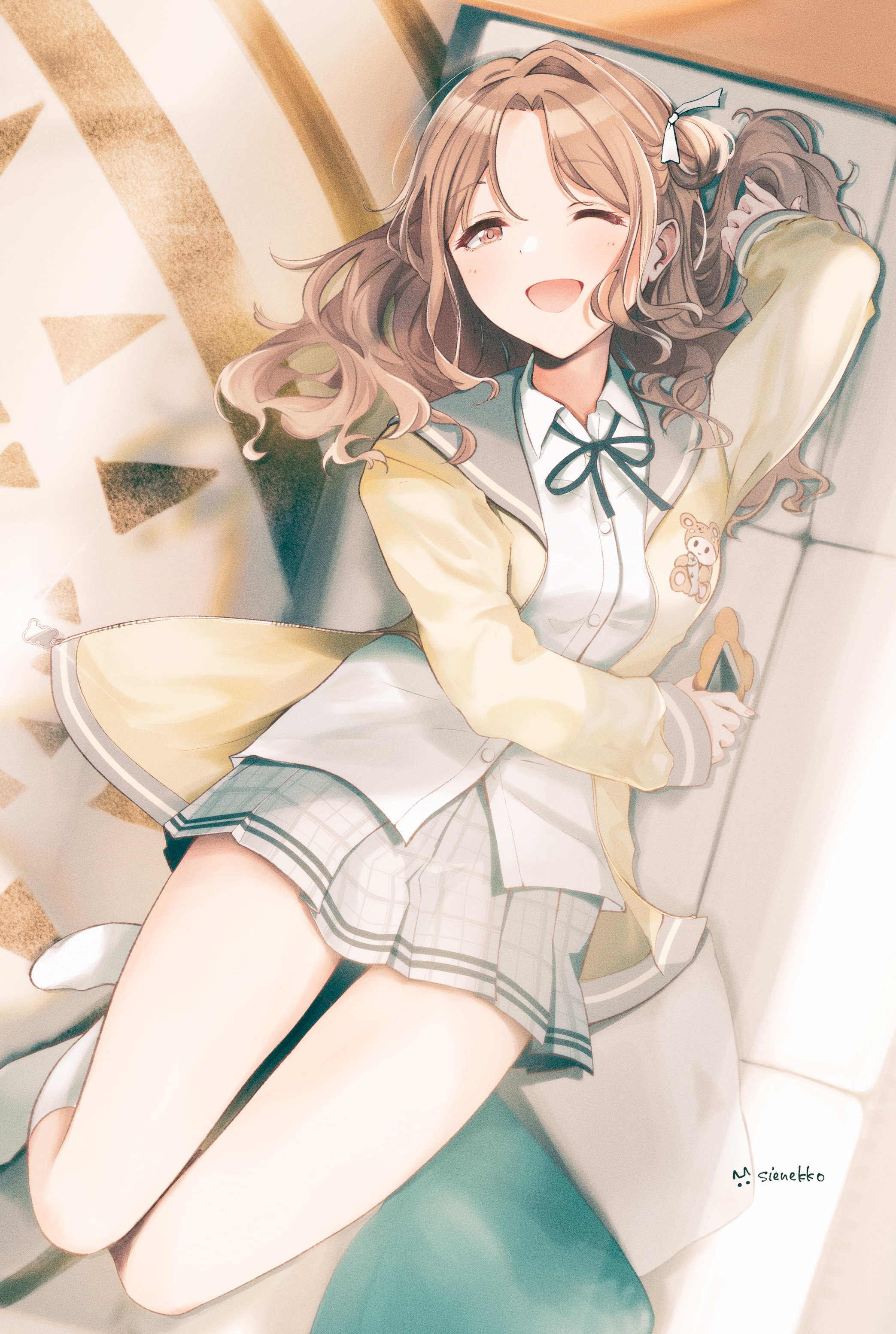 sienekko the idolm@ster the idolm@ster shiny colors ichikawa hinana seifuku | #725154 | yande.re